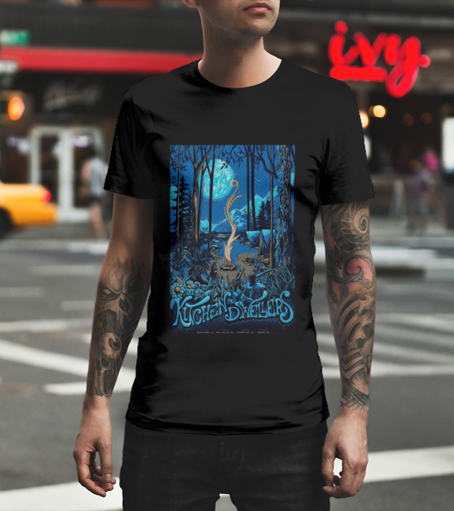 Kitchen Dwellers Live In Crystal Bay Nevada June 25 2026 Concert T-Shirt