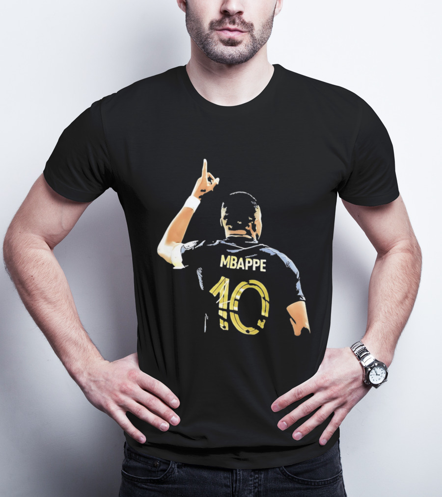 Kylian Mbappe France Number 10 MBAPPE Soccer Football Fan Gear T-Shirt
