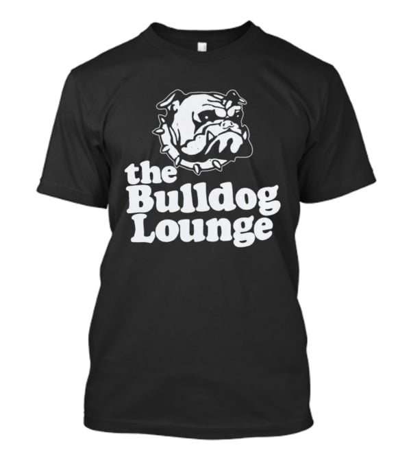 The Bulldog Lounge Dog Lover Bar Pub T-Shirt