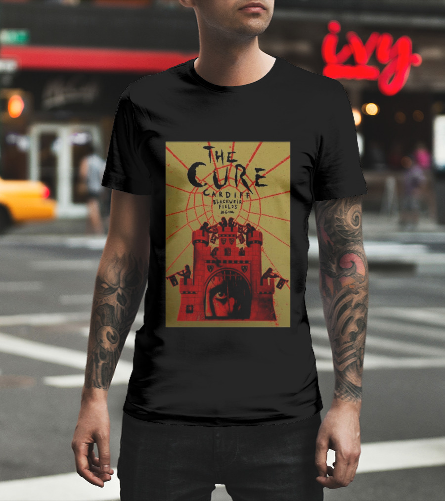 The Cure Cardiff Blackweir Fields 24 6 2026 T-Shirt