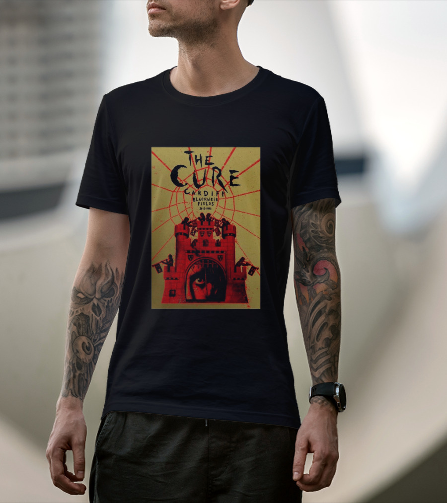 The Cure Cardiff Blackweir Fields 24 6 2026 T-Shirt