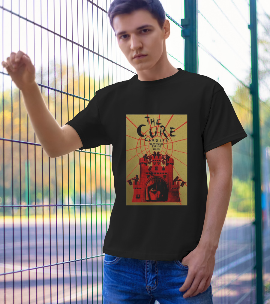 The Cure Cardiff Blackweir Fields 24 6 2026 T-Shirt