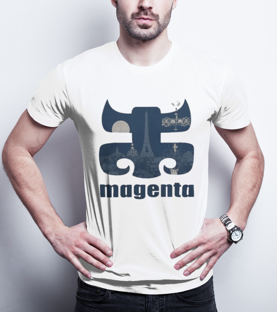 No Comply Magenta Skateboards Ipath Magentpath Paris Eiffel Tower Landmark Collaboration T-Shirt