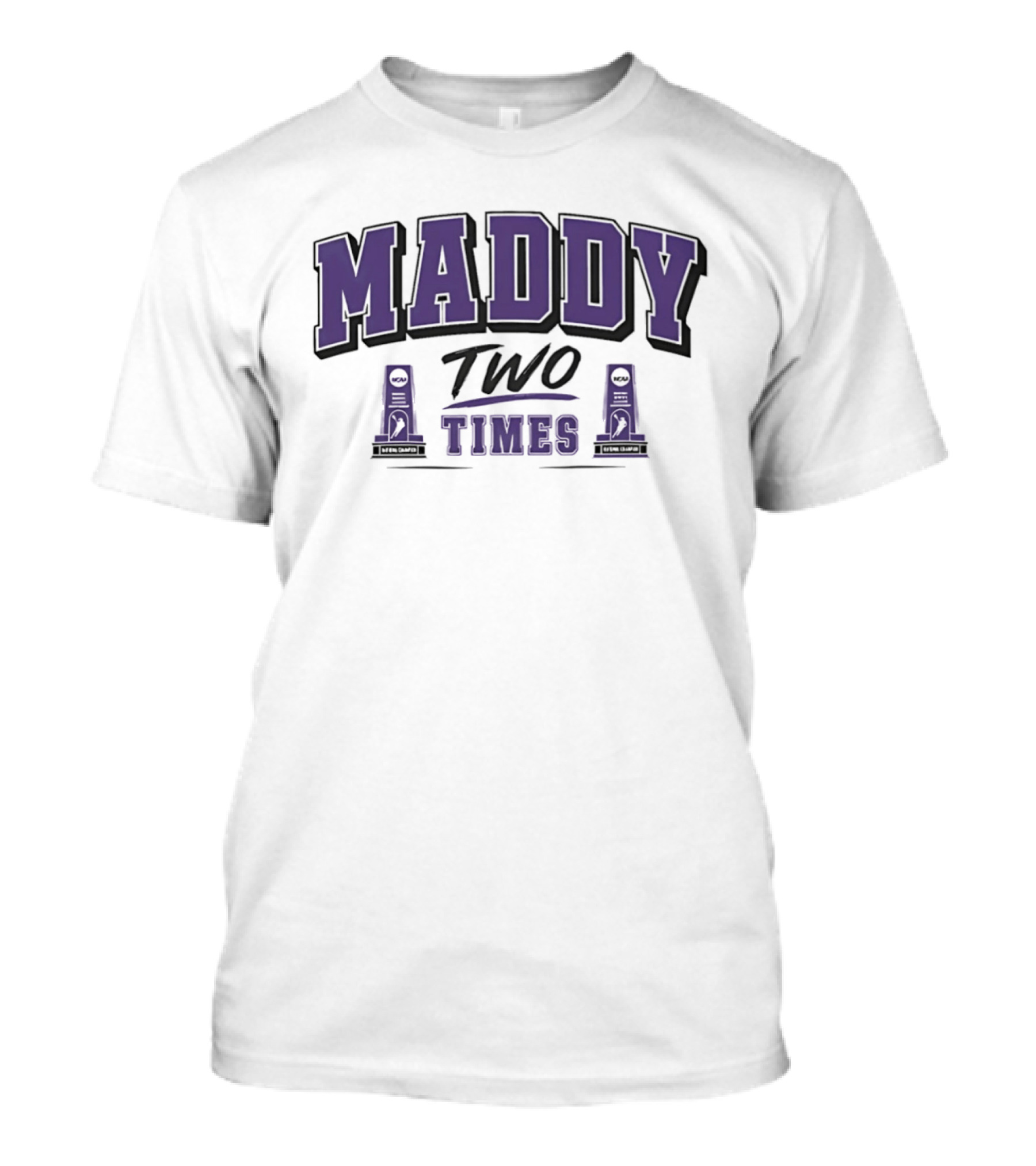 Maddy Two Times Northwestern Wildcats Trophies T-Shirt