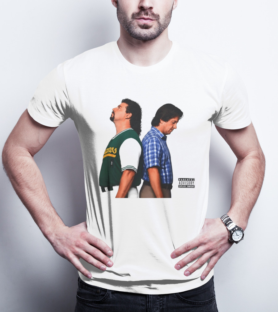 Kenny Powers Stevie Eastbound Bound And Down Parental Advisory Explicit Content T-Shirt