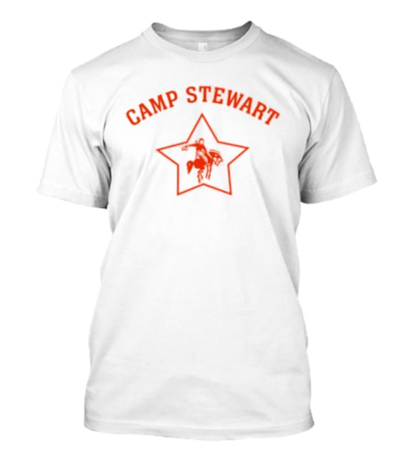Camp Stewart Star Design With Horse T-Shirt
