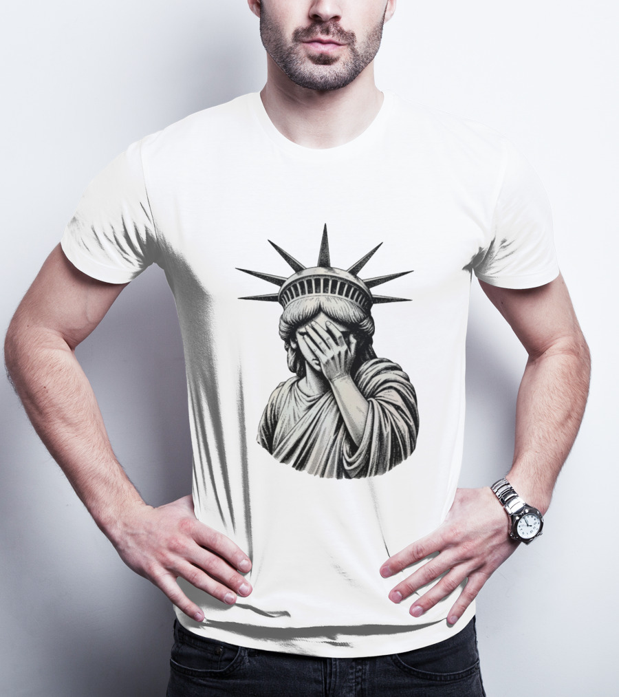 The State Of Things Statue Of Liberty Facepalm T-Shirt