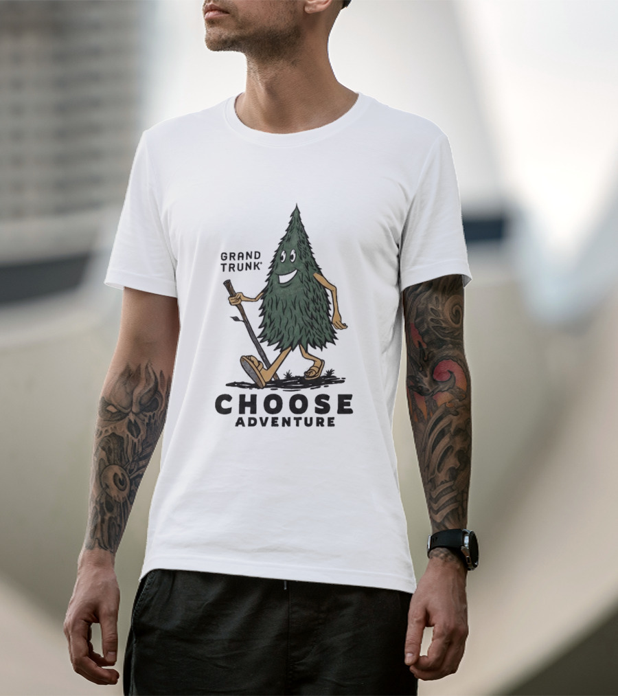 Grand Trunk Choose Adventure Walking Tree T-Shirt