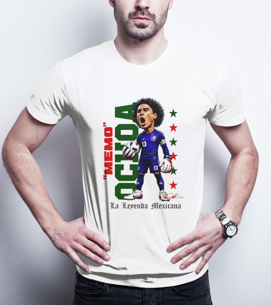 Memo Ochoa La Leyenda Mexicana Mexico National Team T-Shirt