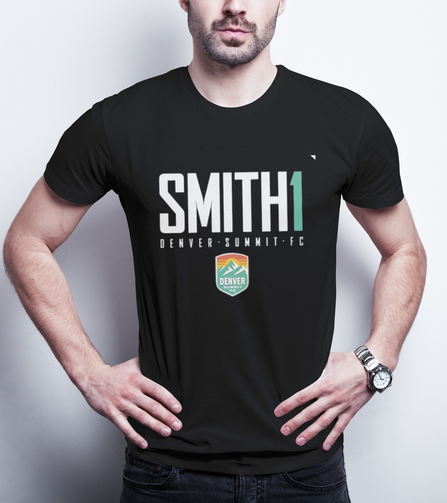 Denver Summit FC Smith 1 Elite Name And Number T-Shirt