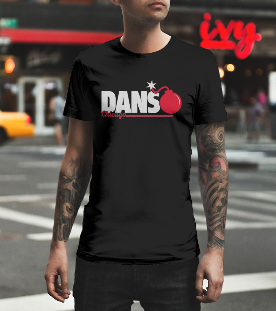 Dansby Swanson Chicago DansBomb Cubs MLB T-Shirt