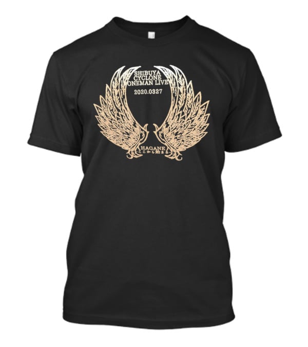 Shibuya Cyclone Oneman Live 20200327 Hagane Wings T-Shirt