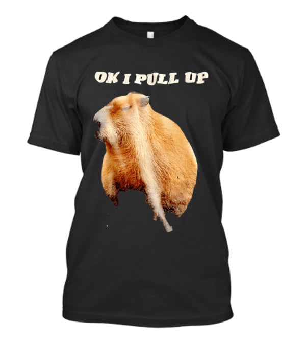 Ok I Pull Up Capybara Meme T-Shirt