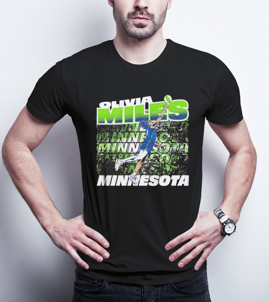 Olivia Miles Minnesota Basketball Street T-Shirt