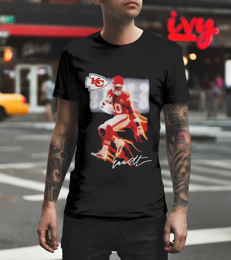Kansas City Chiefs Emmett Johnson Rookie Legacy KC Football T-Shirt