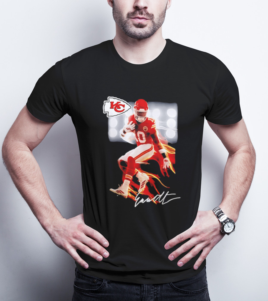 Kansas City Chiefs Emmett Johnson Rookie Legacy KC Football T-Shirt