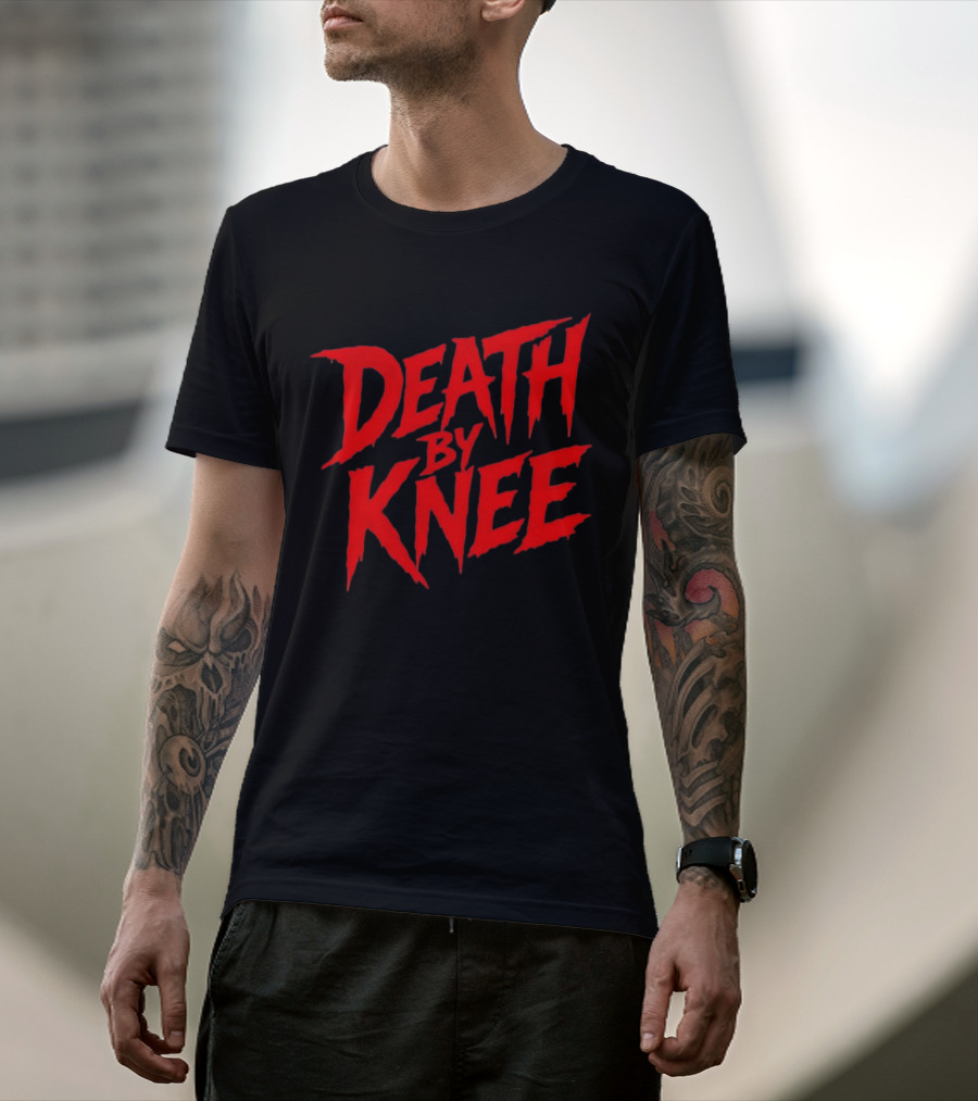 Tony Clash Death By Knee Red T-Shirt