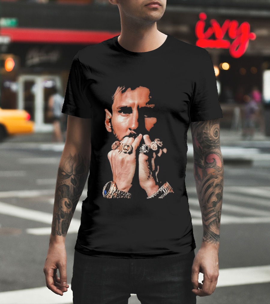 Lionel Messi Inter Miami CF Rings T-Shirt