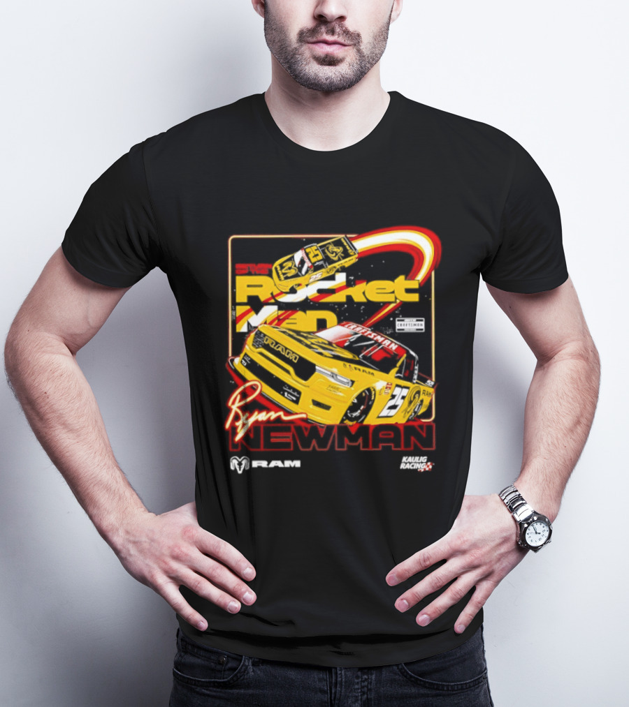 Ryan Newman Rocket Man 25 Kaulig Racing Ram NASCAR T-Shirt