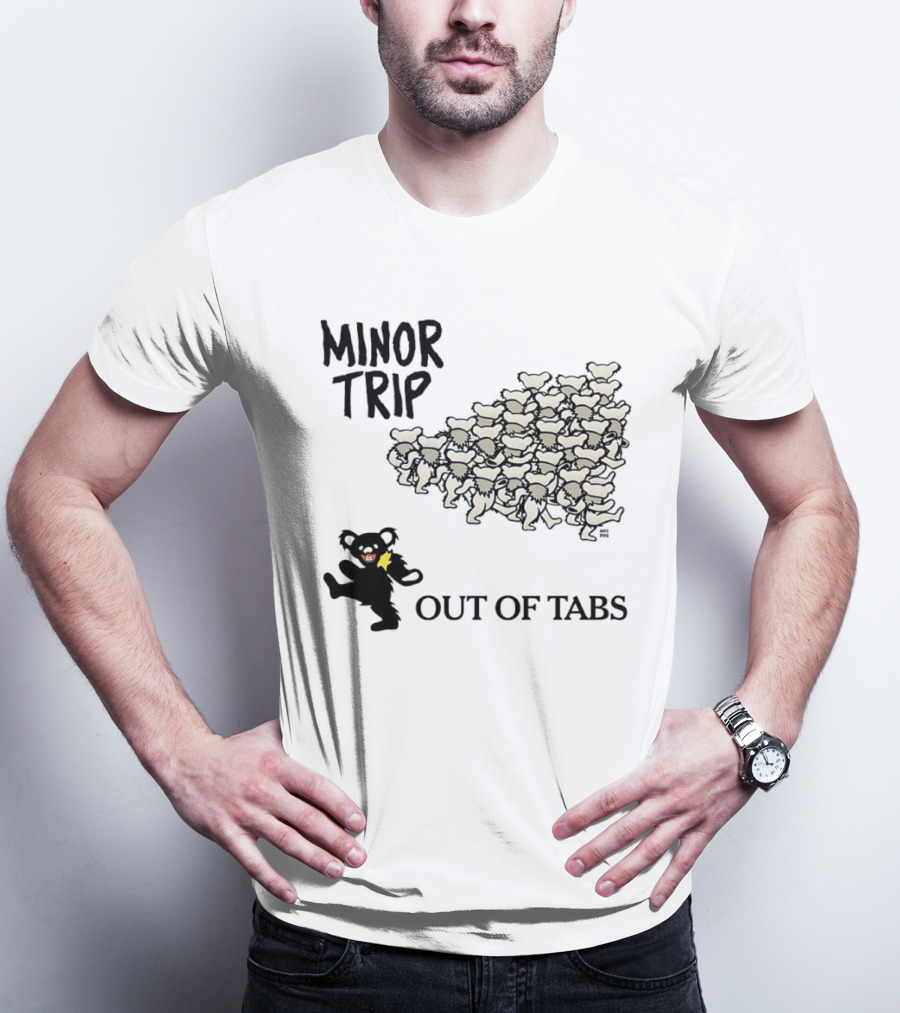 Grateful Dead Dancing Bears Minor Trip Out Of Tabs T-Shirt