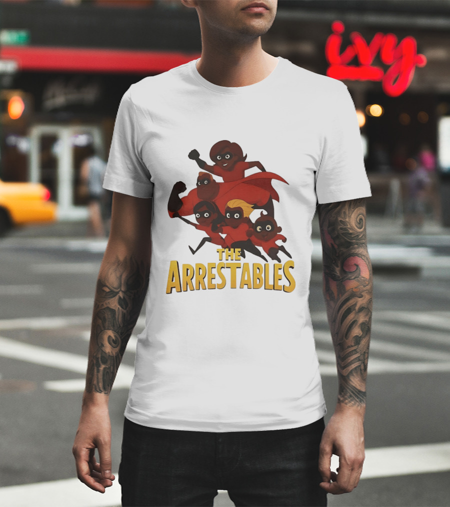 The Arrestables Family Team Superhero T-Shirt
