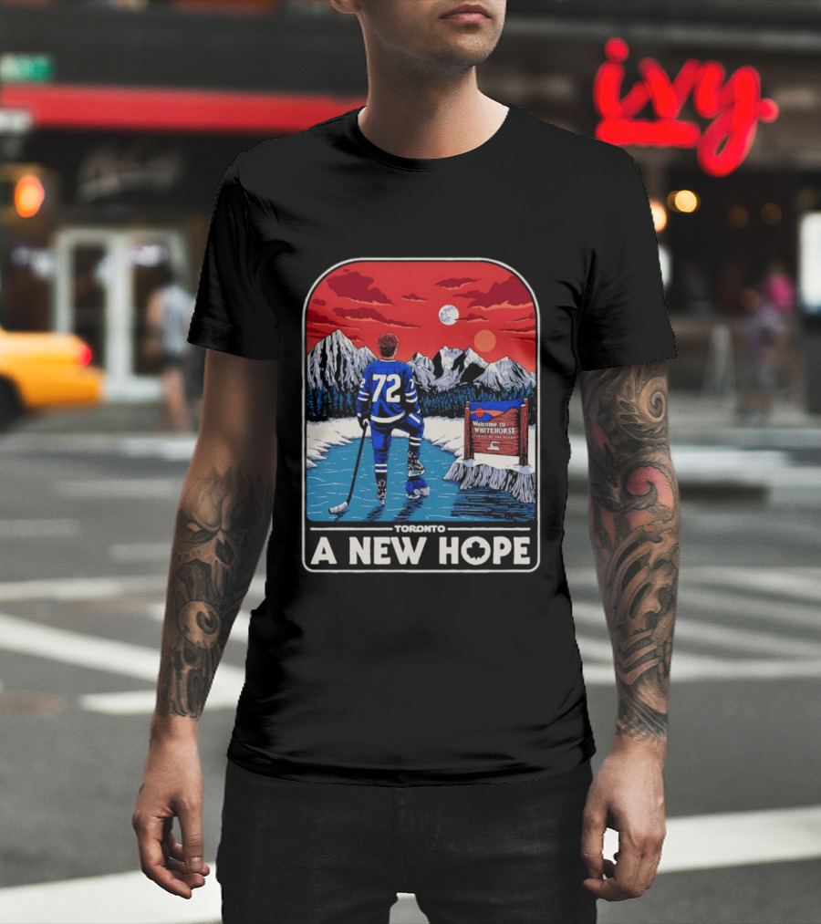 Toronto A New Hope Welcome To Whitehorse Hockey Yukon T-Shirt