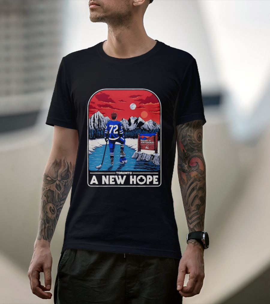 Toronto A New Hope Welcome To Whitehorse Hockey Yukon T-Shirt