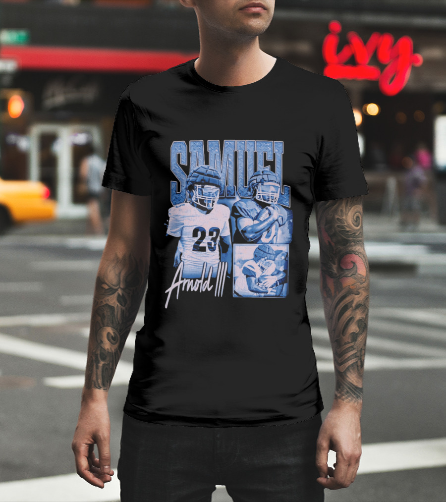 Samuel Arnold III Football Player 23 Athlete T-Shirt