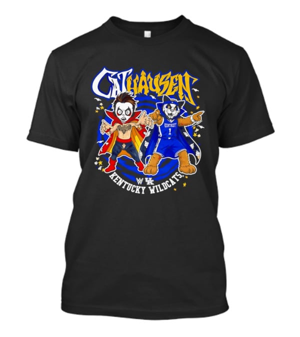 CatHausen Danhausen With Kentucky Wildcats Collaboration T-Shirt