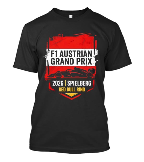 F1 Austrian Grand Prix 2026 Spielberg Red Bull Ring Racing Memorabilia T-Shirt