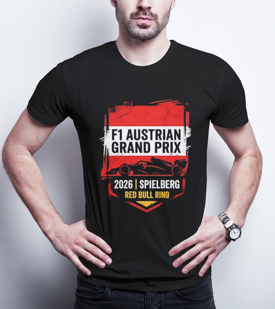F1 Austrian Grand Prix 2026 Spielberg Red Bull Ring Racing Memorabilia T-Shirt