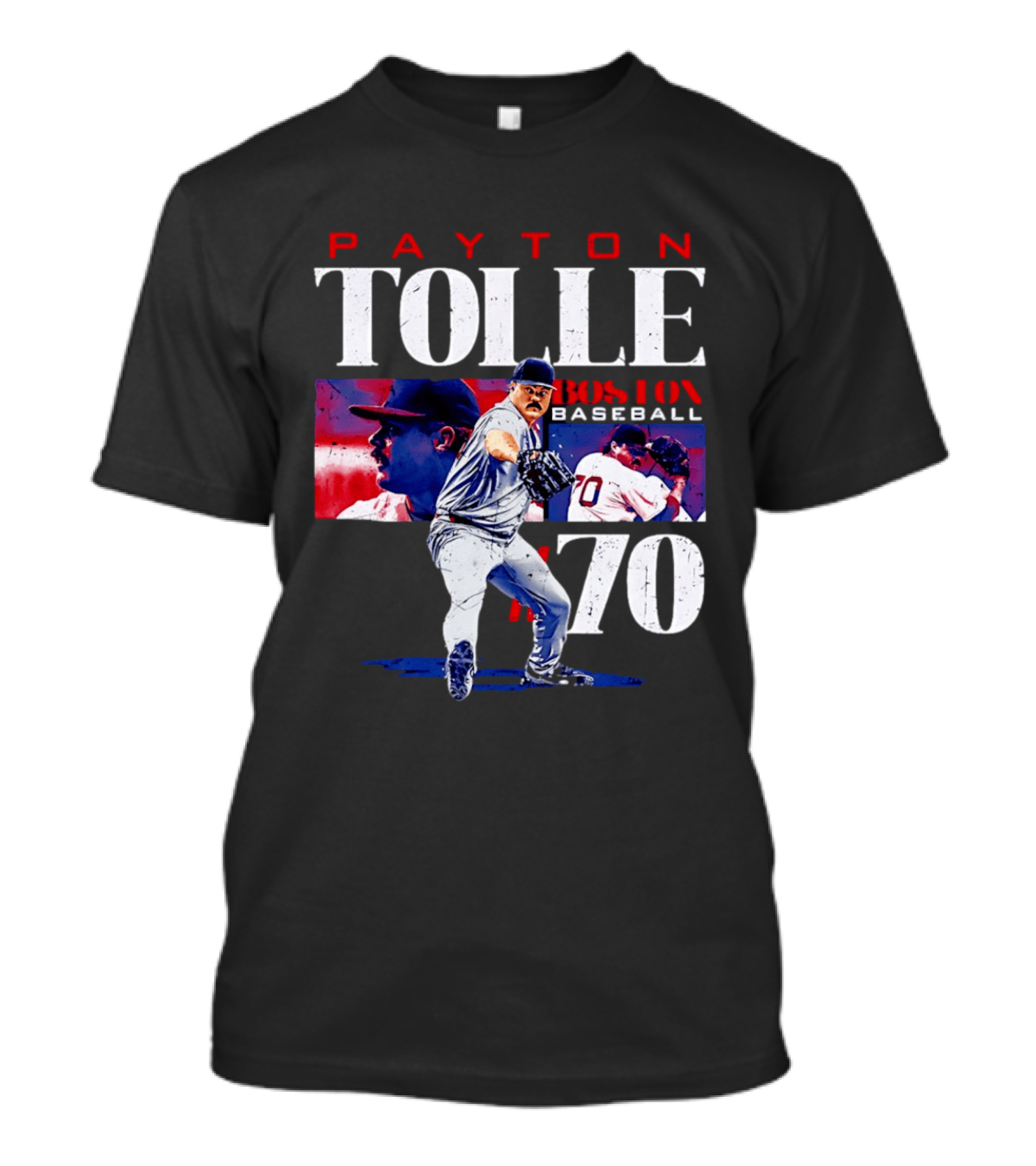 Boston Red Sox Payton Tolle 70 MLB Baseball T-Shirt