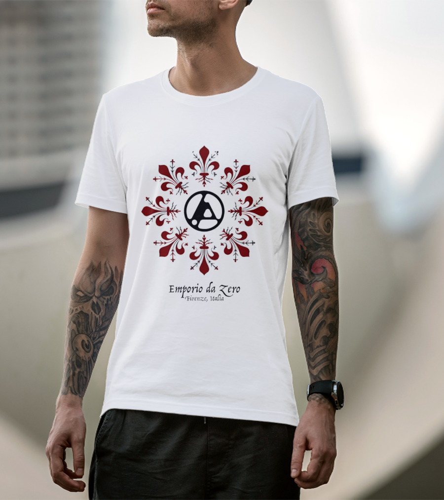 Linkin Park Emporio Da Zero Firenze Italia Fleur De Lis T-Shirt