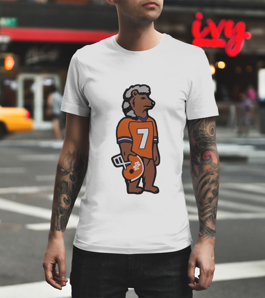 Morgan Wallen Bear 7 Clemson Tigers Football Country Music T-Shirt