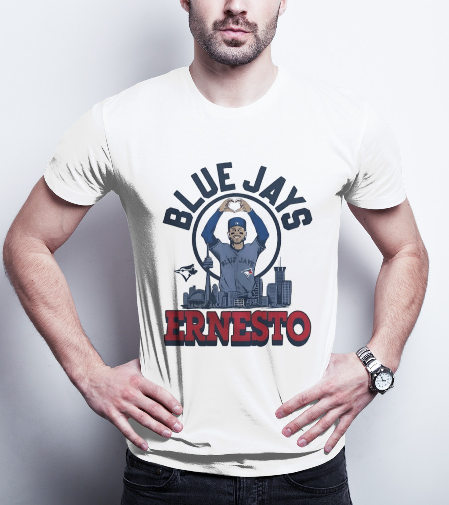 Toronto Blue Jays Skyline Ernesto Player T-Shirt