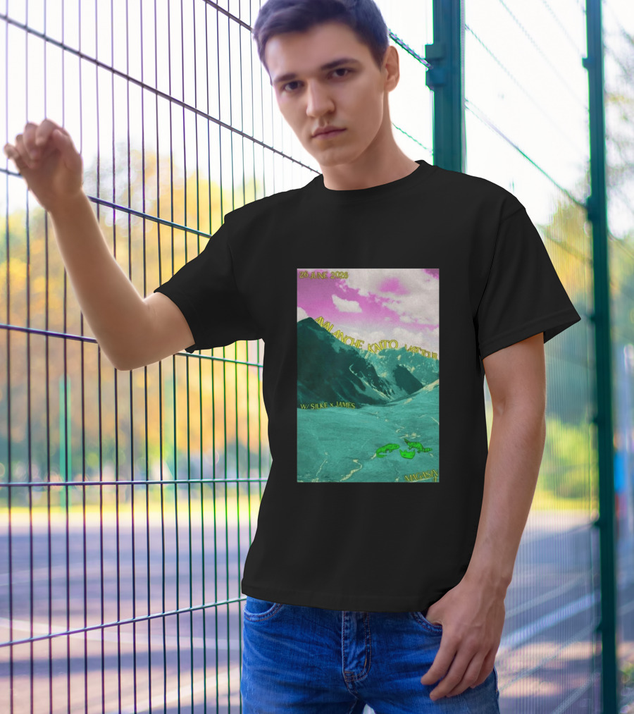 Avalanche Kaito Last Tour 26 June 2026 Magasin 4 Brussels With Silke And James T-Shirt