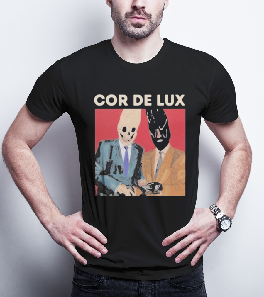 COR DE LUX Surreal Suited Figures T-Shirt
