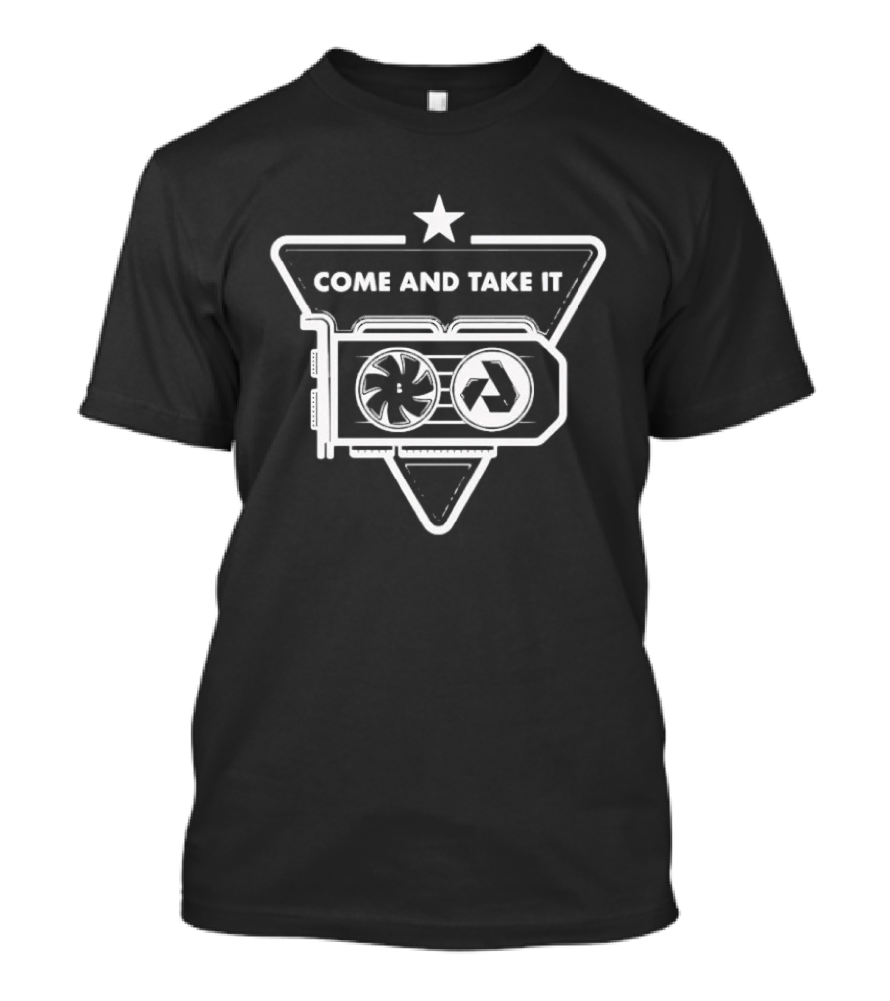 Come And Take It Akash Bitcoin Crypto Graphic Card T-Shirt