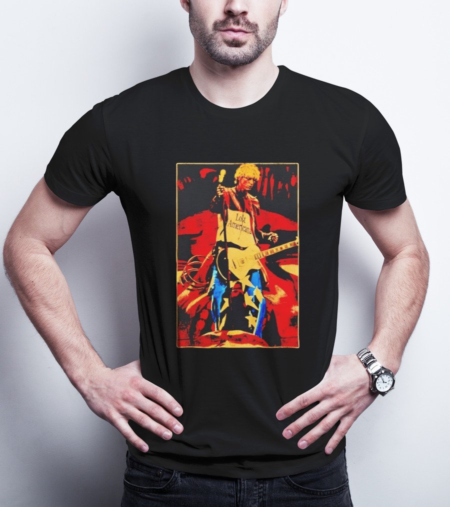 Lost Americana Kurt Cobain Nirvana Grunge T-Shirt