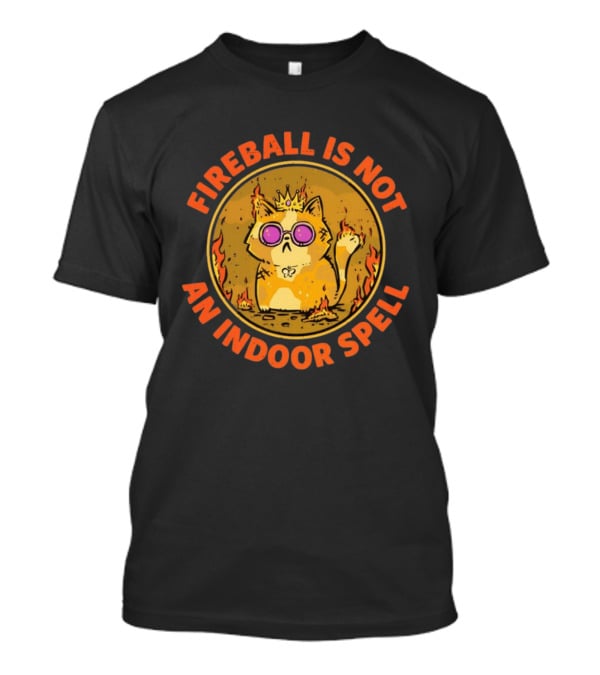 Princess Donut Fireball Is Not An Indoor Spell Dungeon Crawler Carl T-Shirt