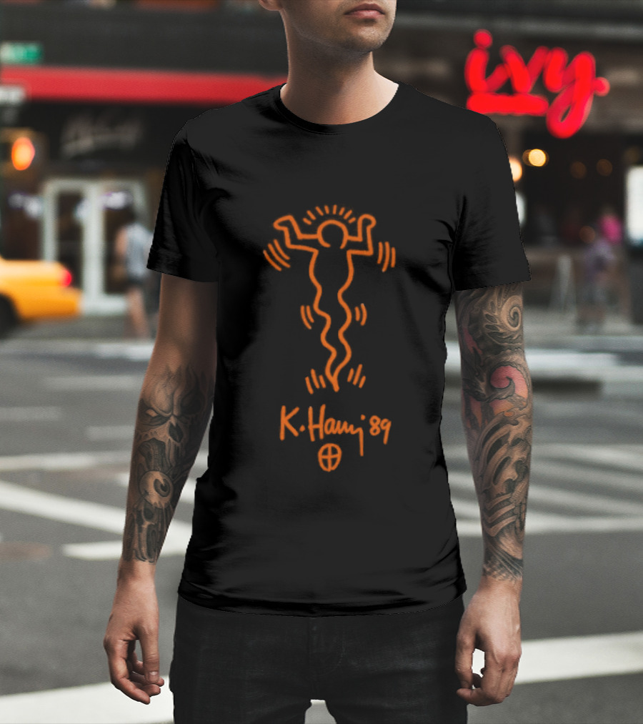 Keith Haring Dancing Figure T-Shirt
