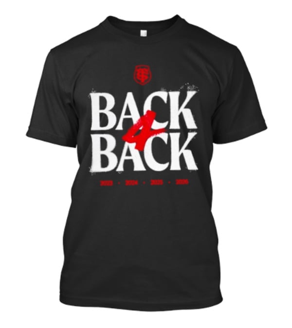 Stade Toulousain Back To Back 4 Times T-Shirt