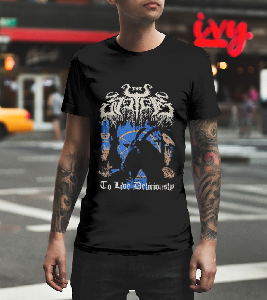 The Witch Goat To Live Deliciously Black Phillip 2015 T-Shirt