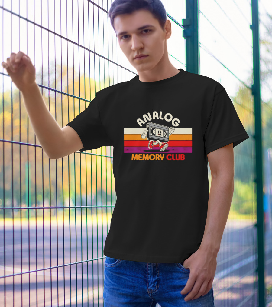 Analog Memory Club VHS Tape T-Shirt