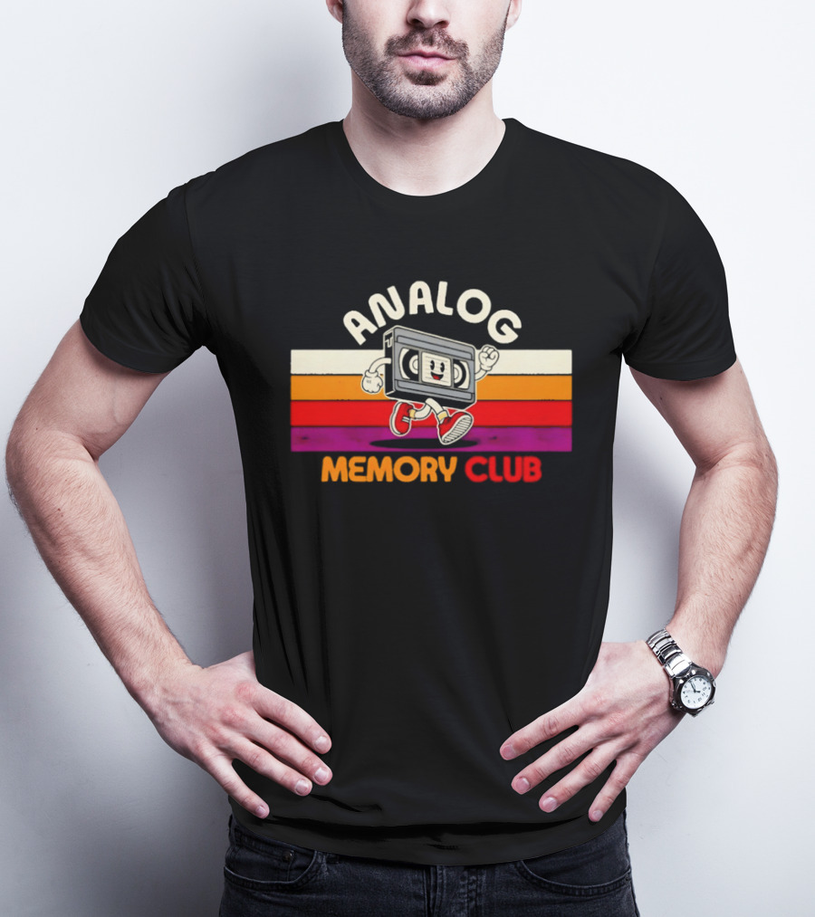 Analog Memory Club VHS Tape T-Shirt
