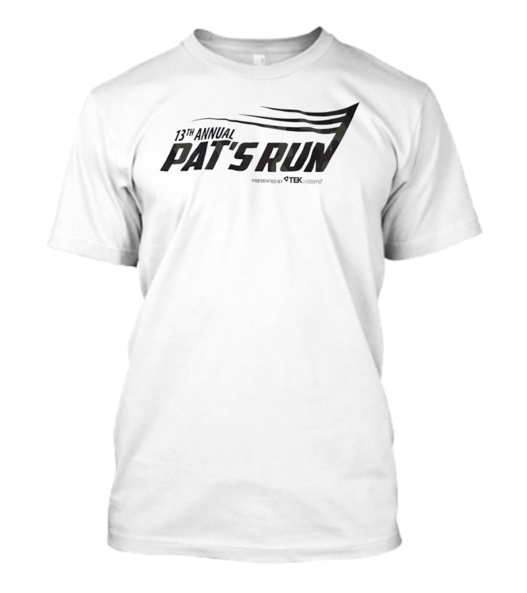13th Annual Pat's Run Teksystems Event T-Shirt