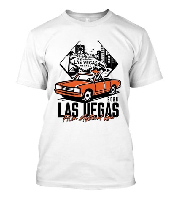 Las Vegas 2026 Duck Driving Convertible Flom Mythical Lan T-Shirt