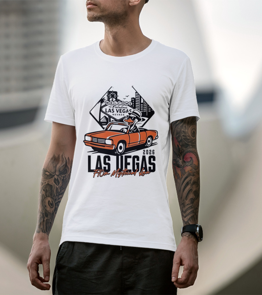 Las Vegas 2026 Duck Driving Convertible Flom Mythical Lan T-Shirt