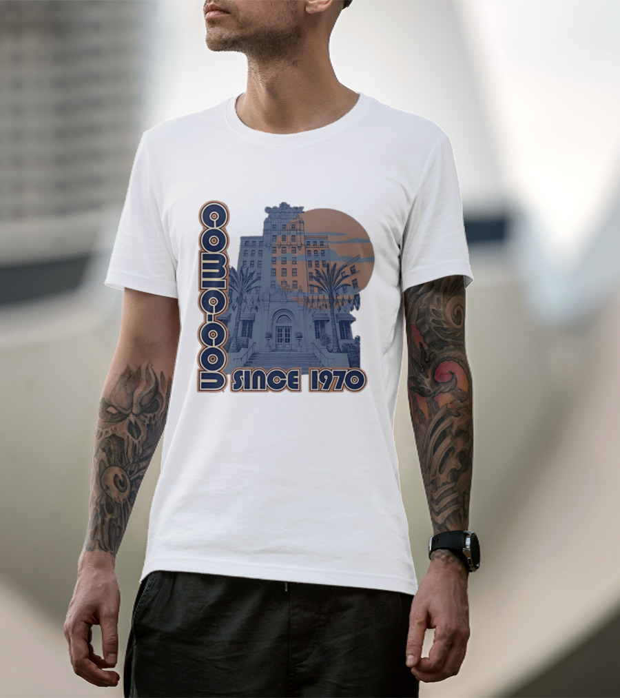 El Cortez Hotel Comic Con Since 1970 Urban Skyline T-Shirt