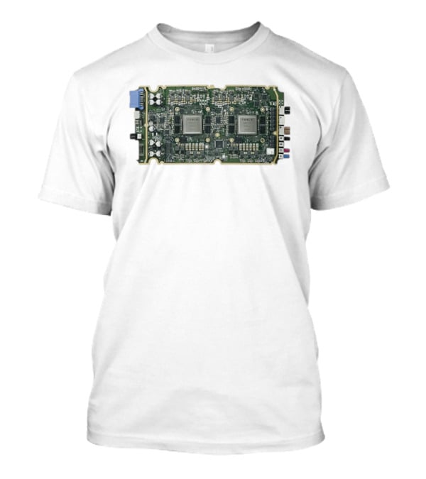 Tesla HW3 Brain Circuit Board Hardware 3 Neural Processing Chip T-Shirt